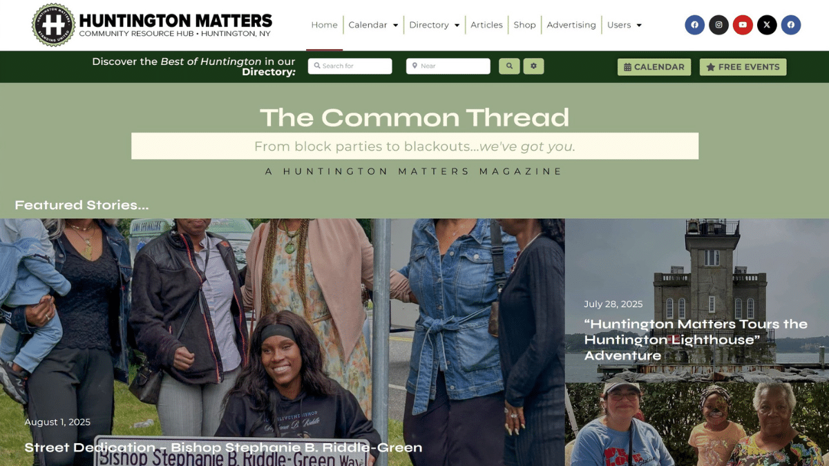 Events Calendar Archives • Huntington Matters